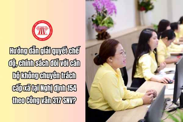 Hướng dẫn giải quyết chế độ, chính sách đối với cán bộ không chuyên trách cấp xã tại Nghị định ...