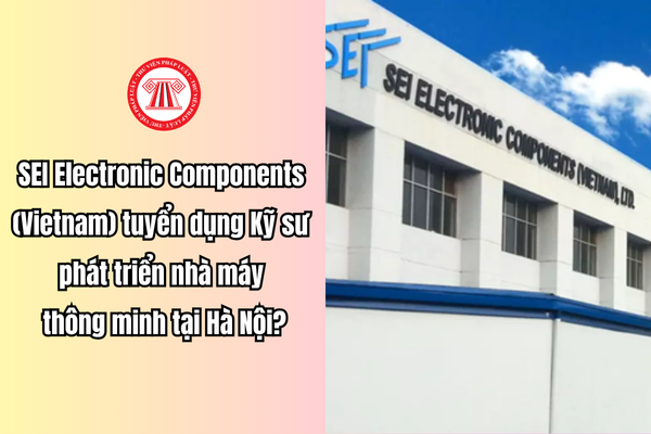 SEI Electronic Components (Vietnam) tuyển dụng Kỹ sư phát triển nhà máy ...